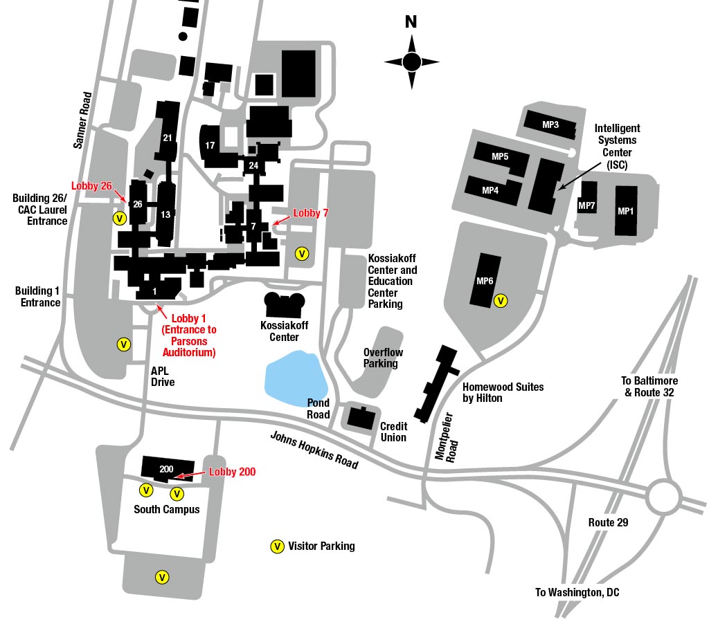 Apl Campus Map